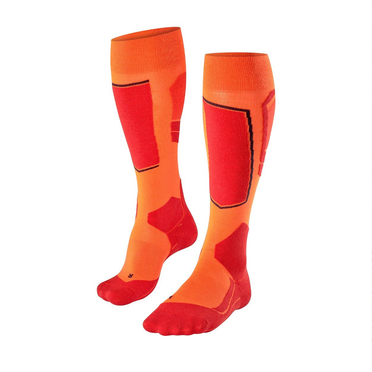 Falke FALKE SK4 Advanced Men Skiing Knee-high socks - Flash Orange ...