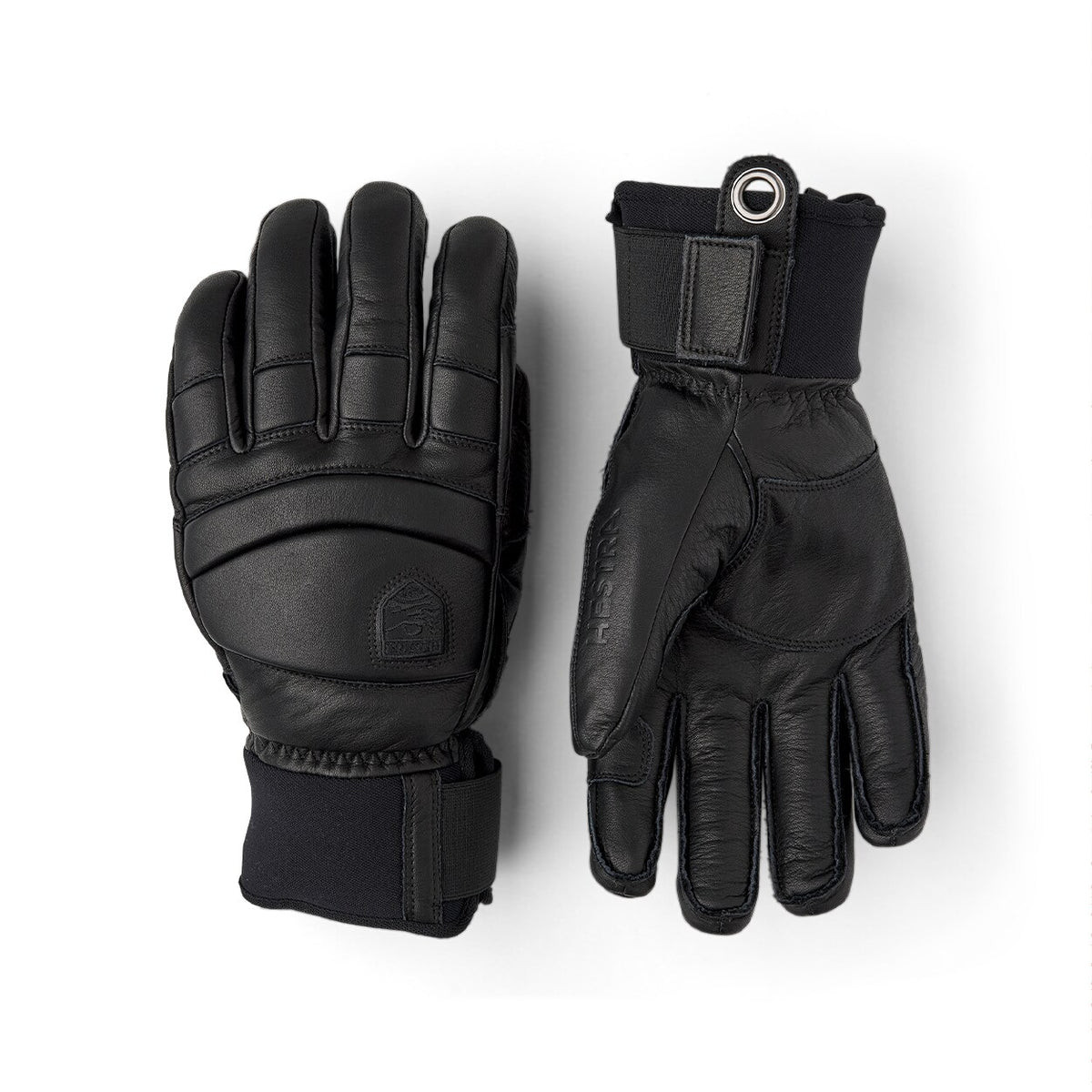 HESTRA Fall Line 5 Finger - Black/Black – Alpingaraget