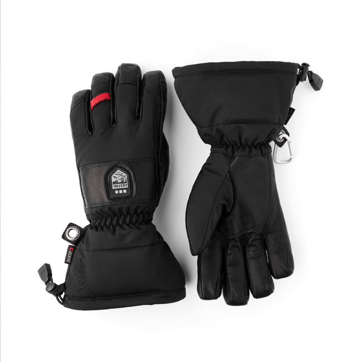 HESTRA Heater Gauntlet 5 Finger - Black/Black – Alpingaraget