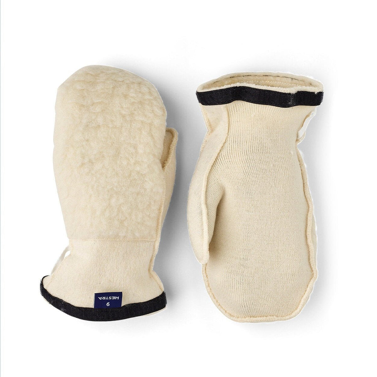 HESTRA Heli Ski Wool Liner Mitt - Offwhite – Alpingaraget