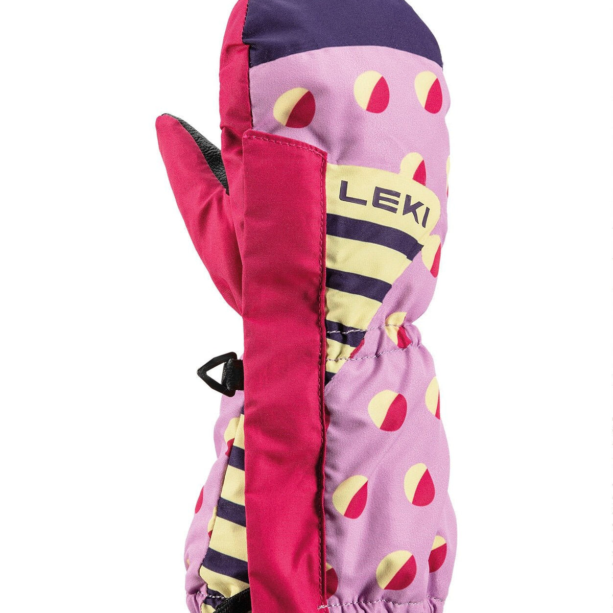 Leki Little Paw Mitt Long - Orchid / Berry Lila Skidvantar – Alpingaraget